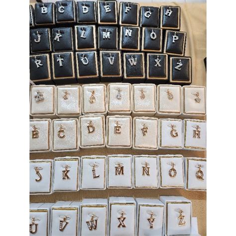 Jual Solaris Lionting Bandul Kalung Abjad Huruf Inisial Warna