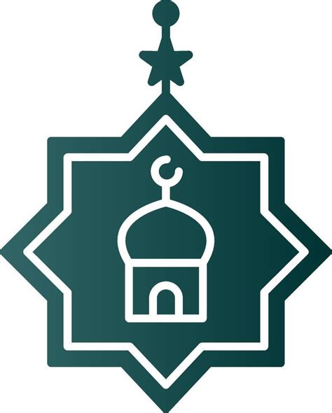 Eid Celebration Glyph Gradient Icon 38895622 Vector Art At Vecteezy