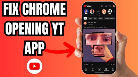 How To Fix Chrome Automatically Opening YouTube App Disable Chrome Running YouTube On