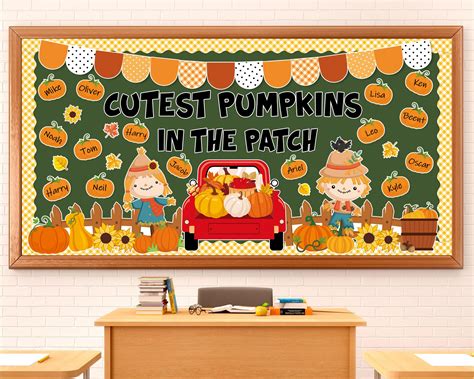 Gisgfim Fall Thanksgiving Classroom Bulletin Board