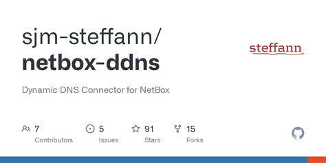 GitHub Sjm Steffann Netbox Ddns Dynamic DNS Connector For NetBox