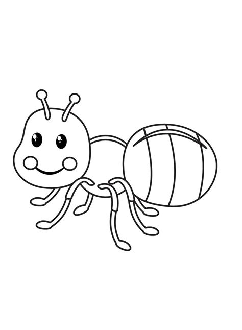 Ant Free Graphics Coloring Page Download Print Or Color Online For Free