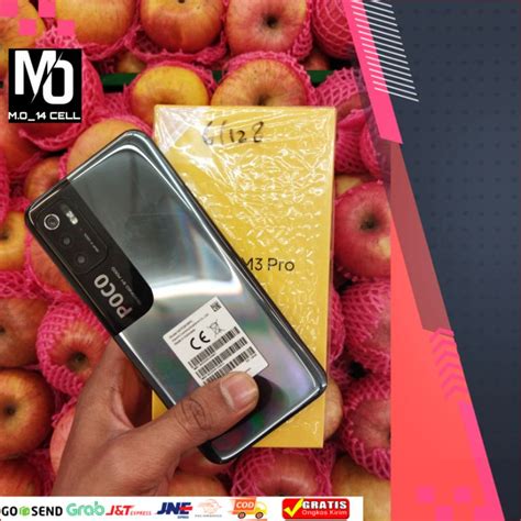 Jual POCO M3 PRO 5G 6GB 128GB SECOND LENGKAP MULUS NO MINUS ORIGINAL 100 FULL SETT Shopee