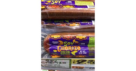 trader joe s soy chorizo the best healthy snacks at trader joe s