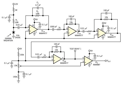Circuit Forms Gamma Photon Detector Edn