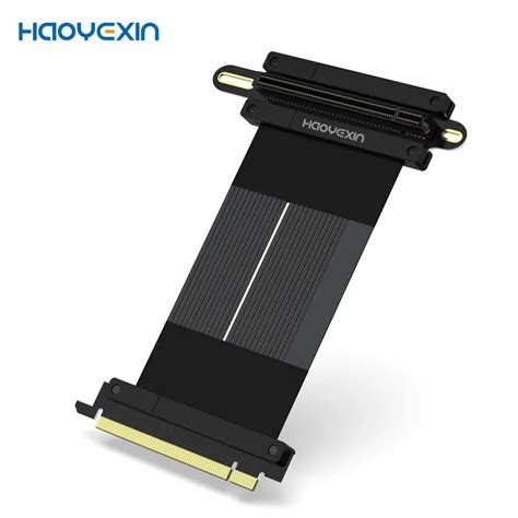 노트북 그래픽카드pcie 라이저 케이블 4 0x16 Rtx3090 그래픽 카드 Gen4 0 유연한 확장 풀 티몬