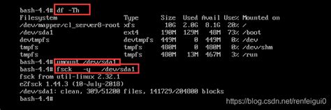 linux磁盘故障和文件系统修复（救援模式centos7、centos8） centos 7 文件只读修复 csdn博客