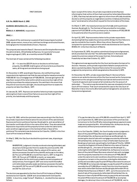 Chapter 6 Rescissible Contracts Lease Lawsuit