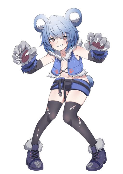Valefal Coneri Icey Snowpaws Vallure Highres Official Art 1girl