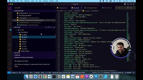 Adding New Language To The Idurar Erp Crm Mern Stack Ant Design Youtube