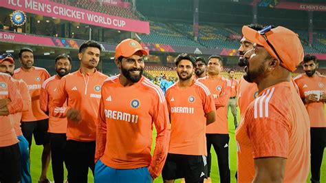 Dressing Room Bts India Vs Netherlands Fielder Of The Match