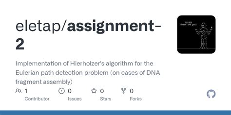 Github Eletapassignment 2 Implementation Of Hierholzers Algorithm