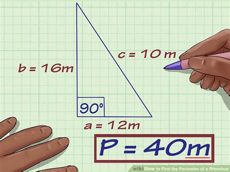 Ways To Find The Perimeter Of A Rhombus WikiHow