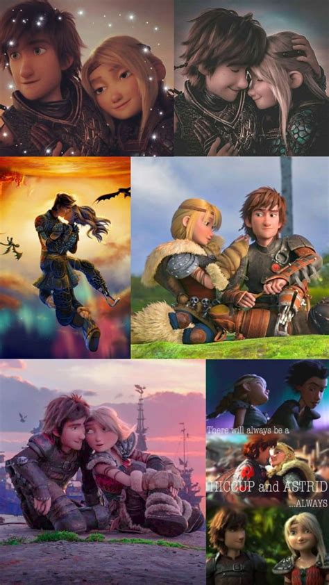 Hiccup And Astrid