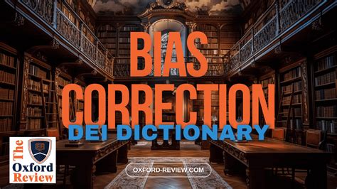 Bias Correction Definition And Explanation