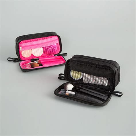 무료배송 2단화장품파우치 여행용 메이크업 멀티 대용량 정리함