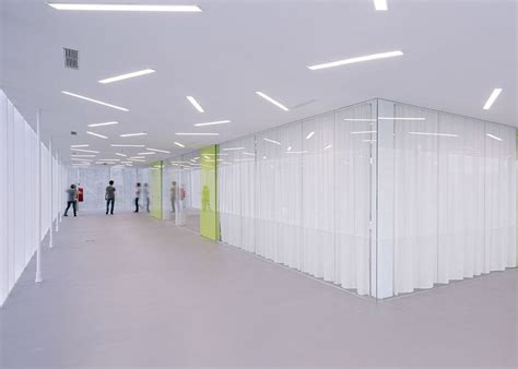 Round And Rectangular Buildings Form Adult Education Centre