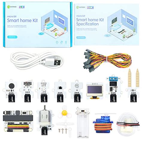 Elecfreaks Microbit Smart Home Kit Microbit Sensor Starter Kit Octopus