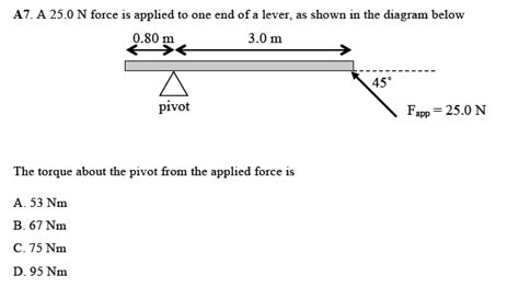 Torque Problem Static Equilibrium