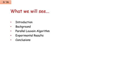 Scalable Community Detection With The Louvain Algorithm Pptx