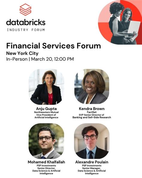 Databricks Financial Services Industry Forum Alexandre Poulain