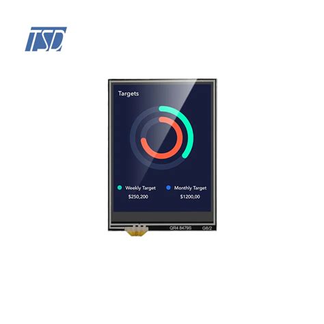 Tsd 2 4 Inch Hmi 240x320 Resolution Uart Interface St7789v 6h Tn Tft Lcd Touch Screen Lcd