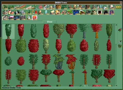 Github Fidwell Openrct2 Dkso Recolorable Versions Of Vanilla Scenery Groups And Objects For
