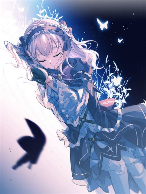 白🤍のイラスト