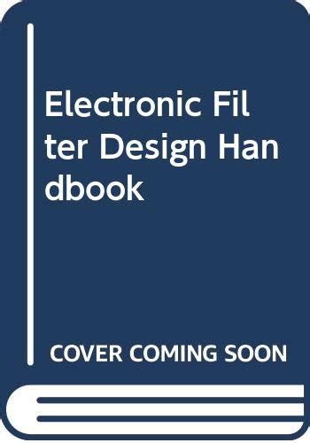 Handbook Of Electronic Filter Design By Arthur B Williams Very Good Hardcover 1980 1st