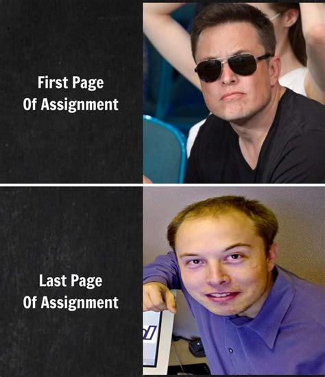 First Page Of Assignment Last Page Of Assignment Ifunny