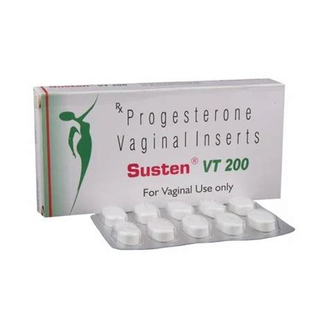 200 Mg Progesterone Vaginal Inserts Tablets Packaging Type Box At ₹ 200 Box In Nagpur