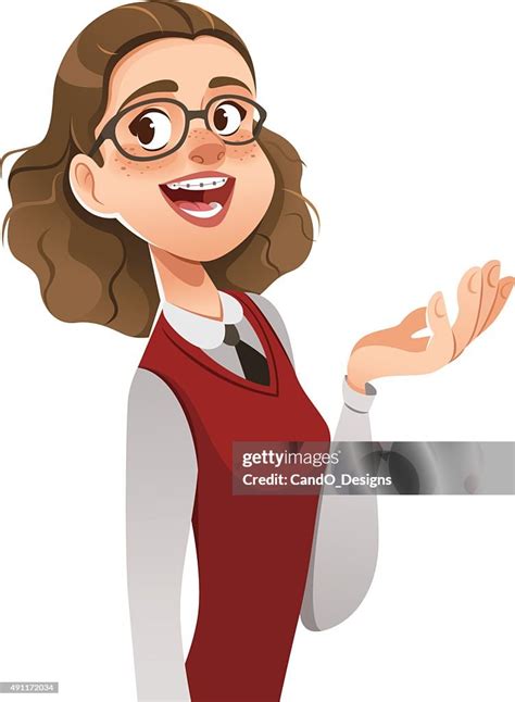Geek Girl Clipart