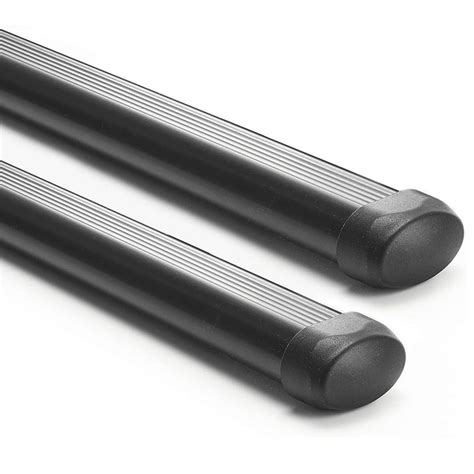 Summit Sup 075 Premium Multi Fit Roof Bars Black Steel Set Of 2