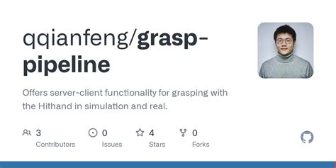 GitHub Qqianfeng Grasp Pipeline Offers Server Client Functionality For Grasping With The