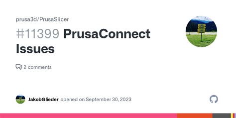 Prusaconnect Issues · Issue 11399 · Prusa3dprusaslicer · Github