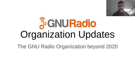 fosdem 2021 gnu radio organizational updates 2020 martin braun