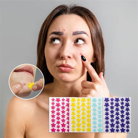 Staoedu Acne Patch Pimple Patch 4 Colors 160 Dots Star Pimple Patches Staoedu Acne Patch Pimple Patch 4 Colors 160 Dots Star Pimple Patches