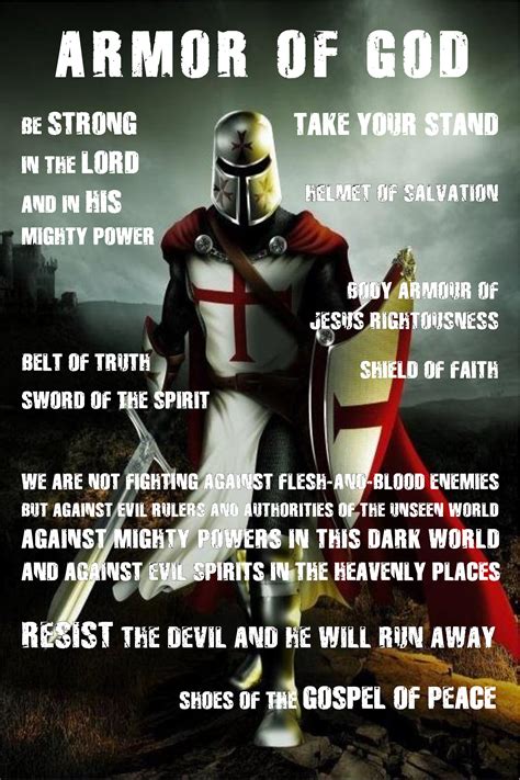 Armor Of God Print 16 X 20 Warrior Nations