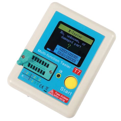 Snapklik Com LCR T Transistor Tester TFT Diode Triode Capacitance Meter LCR ESR Meter For