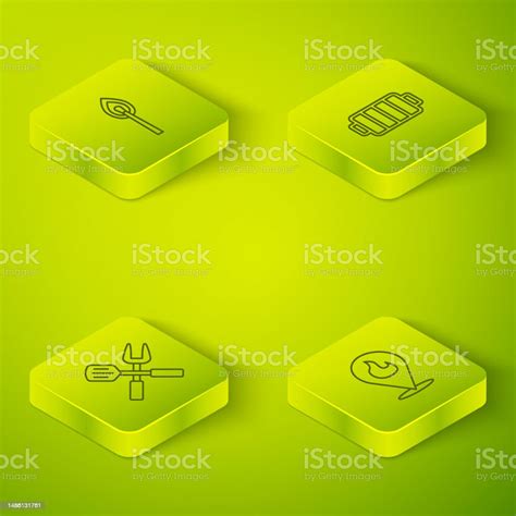 아이소메트릭 라인 바베큐 그릴 교차 포크 및 주걱 화염이 있는 위치 및 불타는 성냥 아이콘을 설정합니다 벡터 3차원 형태에 대한 스톡 벡터 아트 및 기타 이미지 Istock