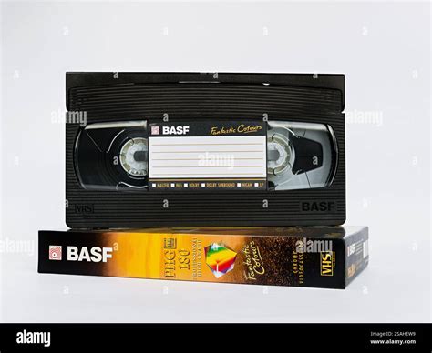 Video Cassette Vhs Basf Phg 180 Hifi Professional High Grade Fantastic