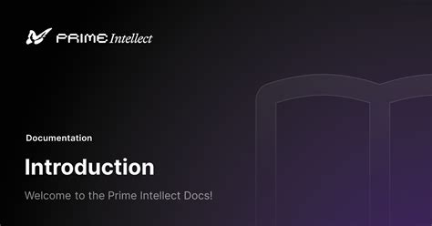 Introduction Prime Intellect Docs