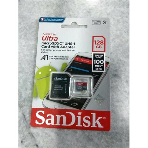 Sandisk Micro Sd 128gb 100mbs Class 10 Memory Micro Sd 128 Gb Class10