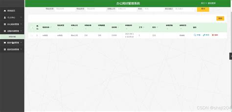 Pythonflask计算机毕业设计办公耗材管理系统（程序开题论文） Csdn博客