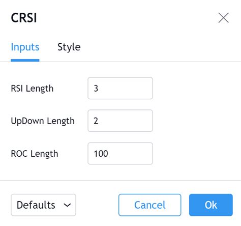 Connors Rsi Crsi — Tradingview