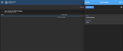 Example Workflows Of Creating User Defined Rest Pollers Entuity
