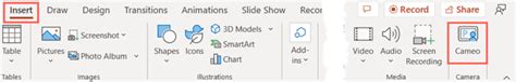 how to use a live camera feed in microsoft powerpoint