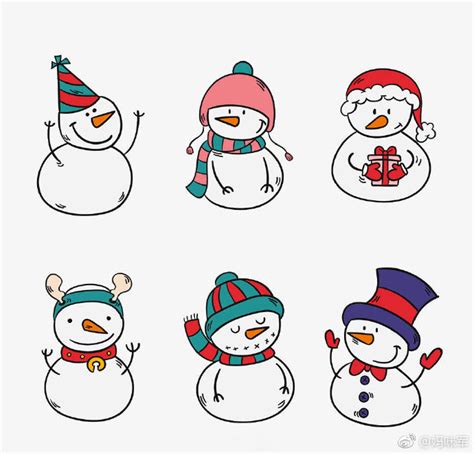 圣诞节简笔画集合。