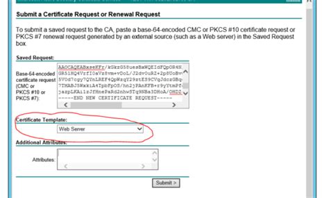 Windows Server R Ad Certificate Services The Combobox To In Active Directory Certificate