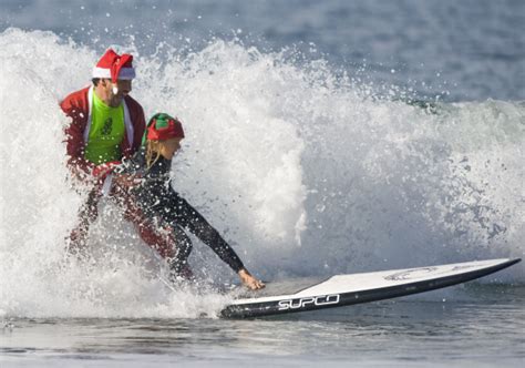 Surfing Santas Put Focus On Autism Orange County Register